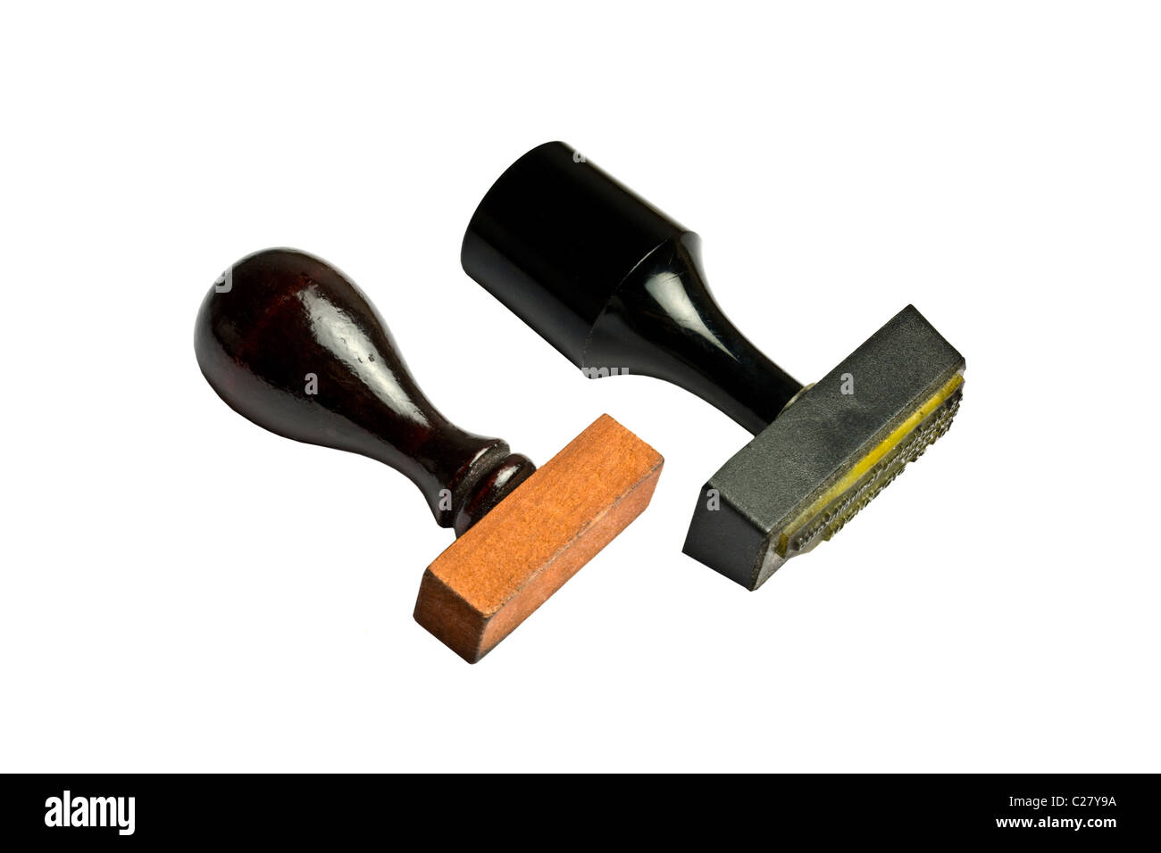 Stamps isolated on white background Stock Photo - Alamy