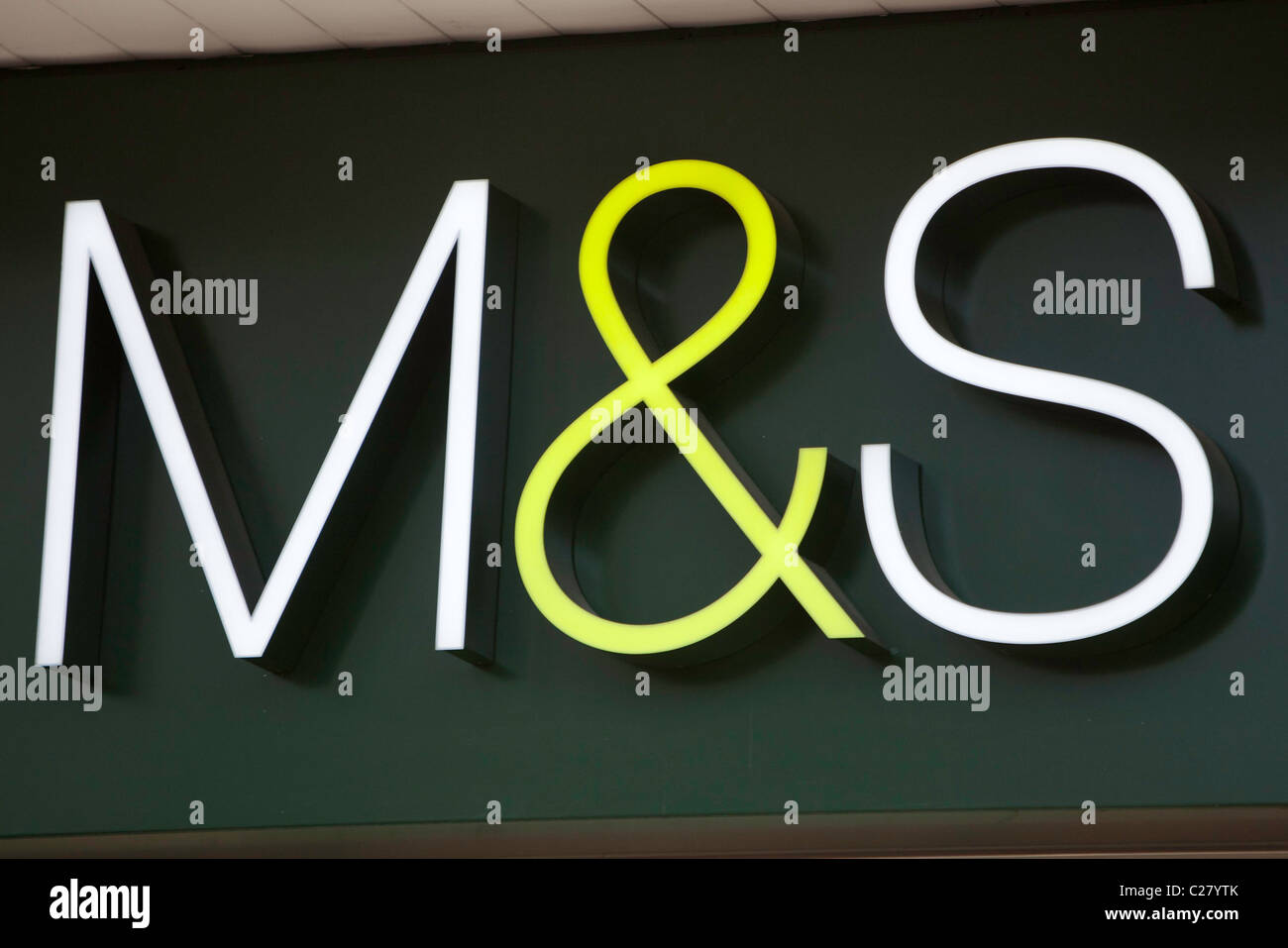 M and s logo hi-res stock photography and images - Alamy