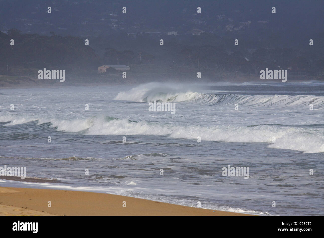 Wind whipped waves hi-res stock photography and images - Alamy