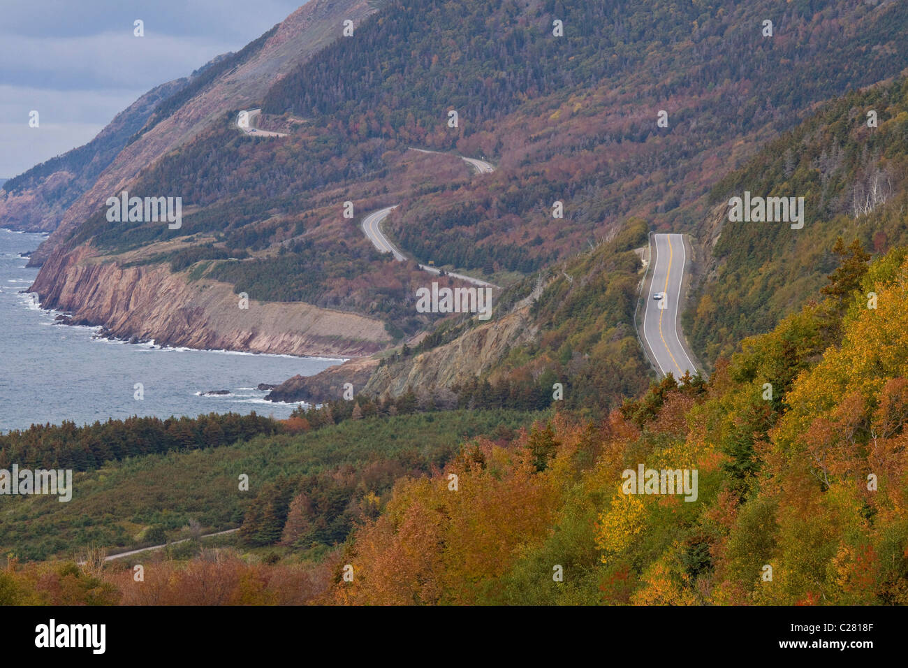Cape Breton Cabot Trail Fall High Resolution Stock Photography and ...