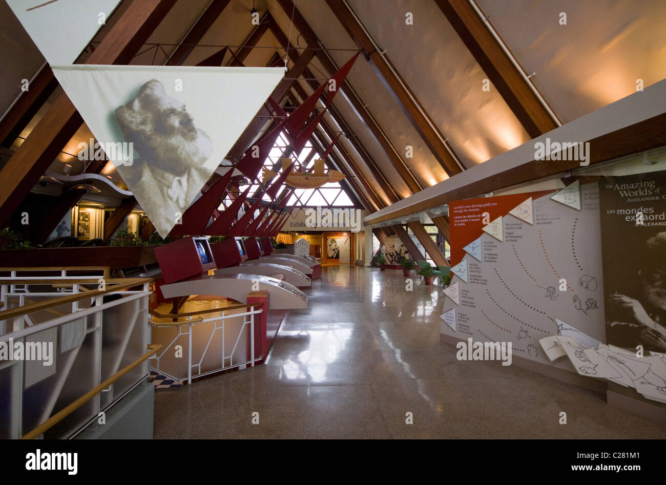 Alexander Graham Bell Museum and National Historic Site, Baddeck, Cape ...