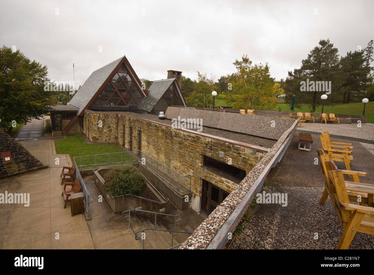 View of Alexander Graham Bell Museum and National Historic Site ...