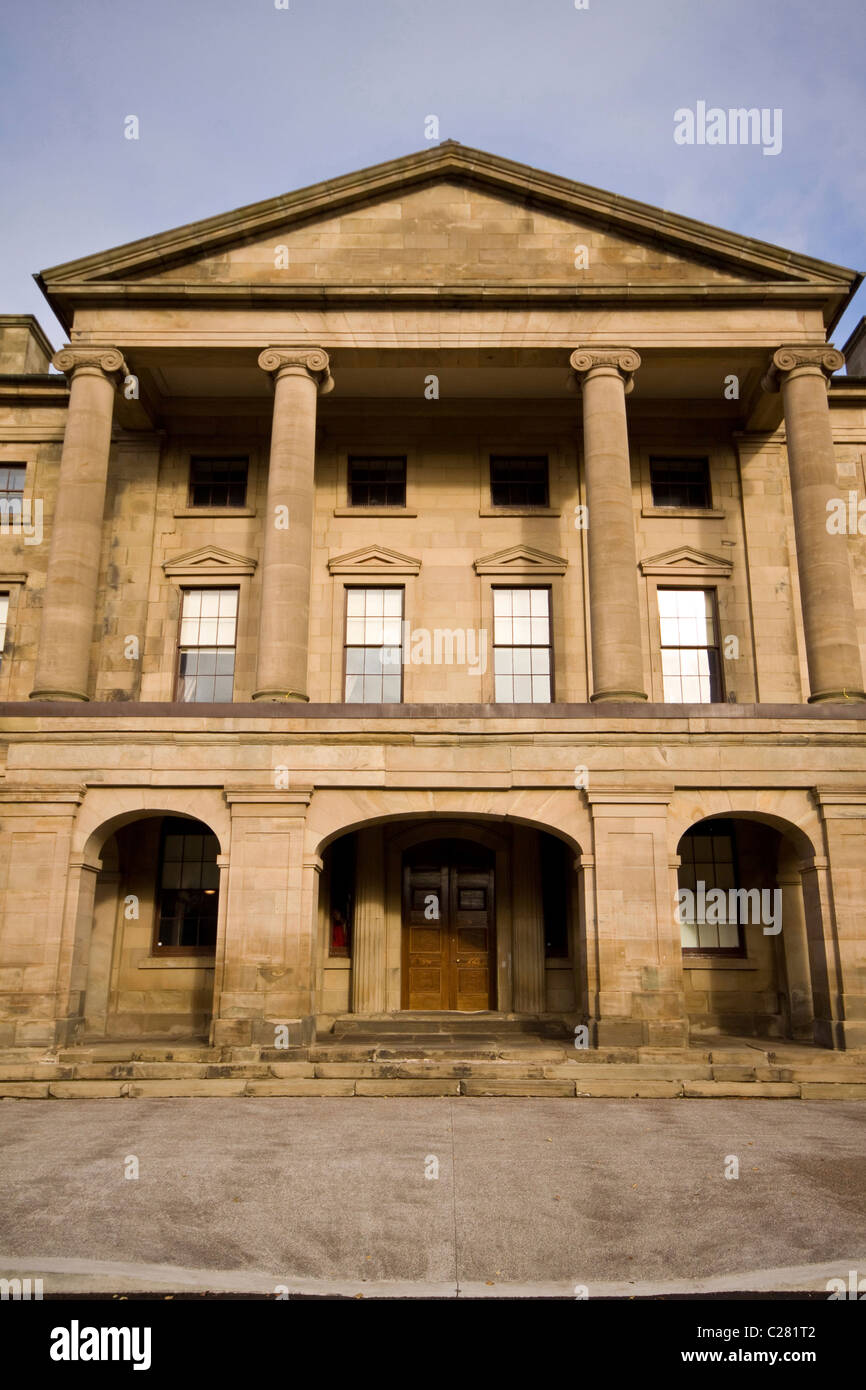 Front entrance to Province House, site of the founding of confederation ...
