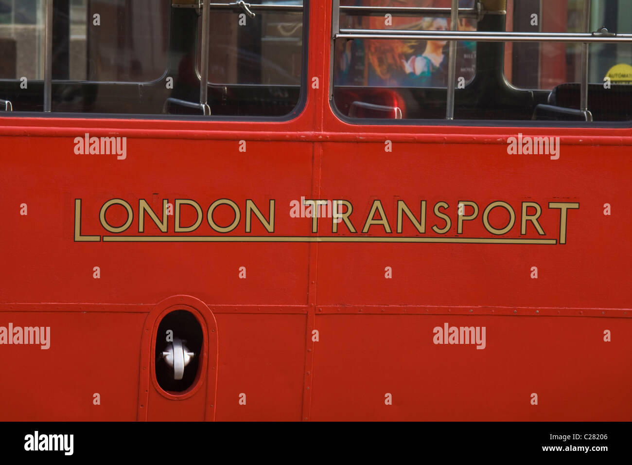 Old London Transport double decker Bus in Charlottetown, Prince Edward ...
