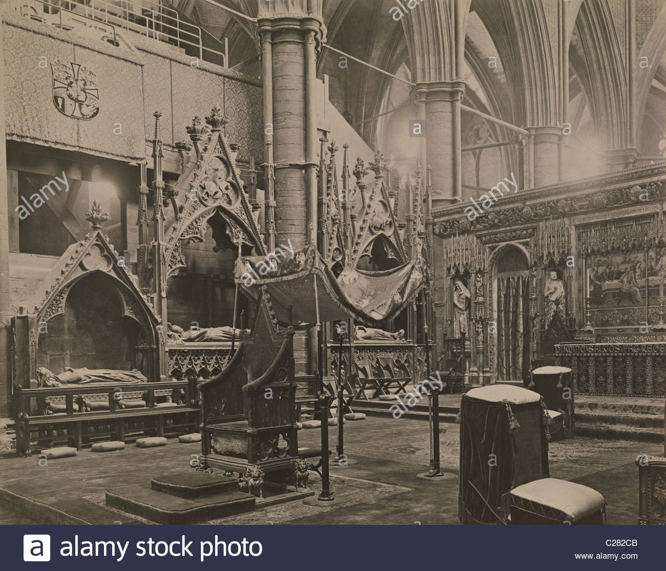 Coronation Chair Westminster Abbey Stock Photos & Coronation Chair ...