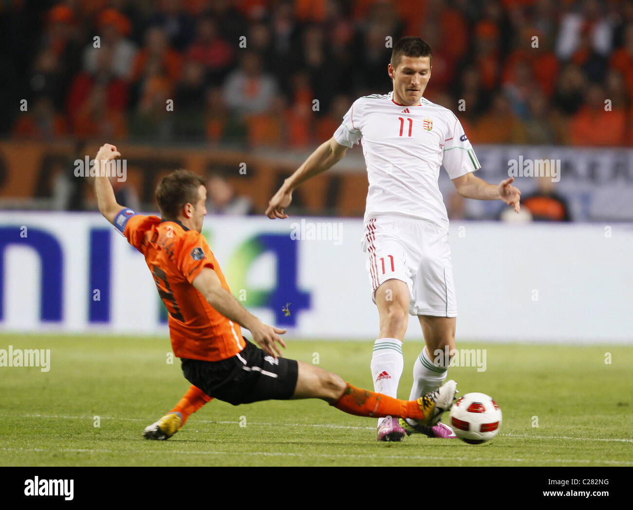 VAN DER VAART ADAM PINTER HOLLAND V HUNGARY HOLLAND V HUNGARY AMSTERDAM ...