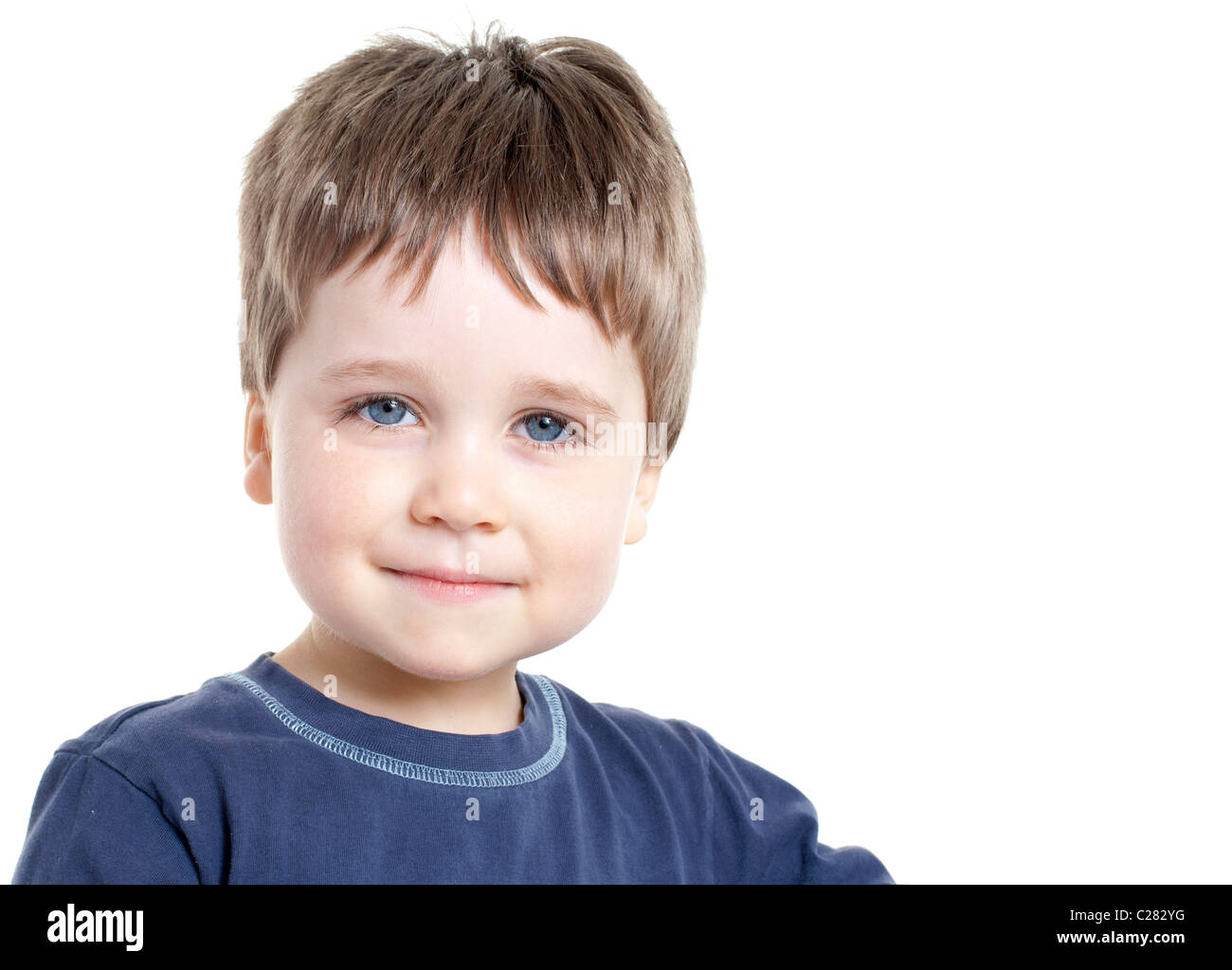 Portrait of young boy Stock Photo - Alamy
