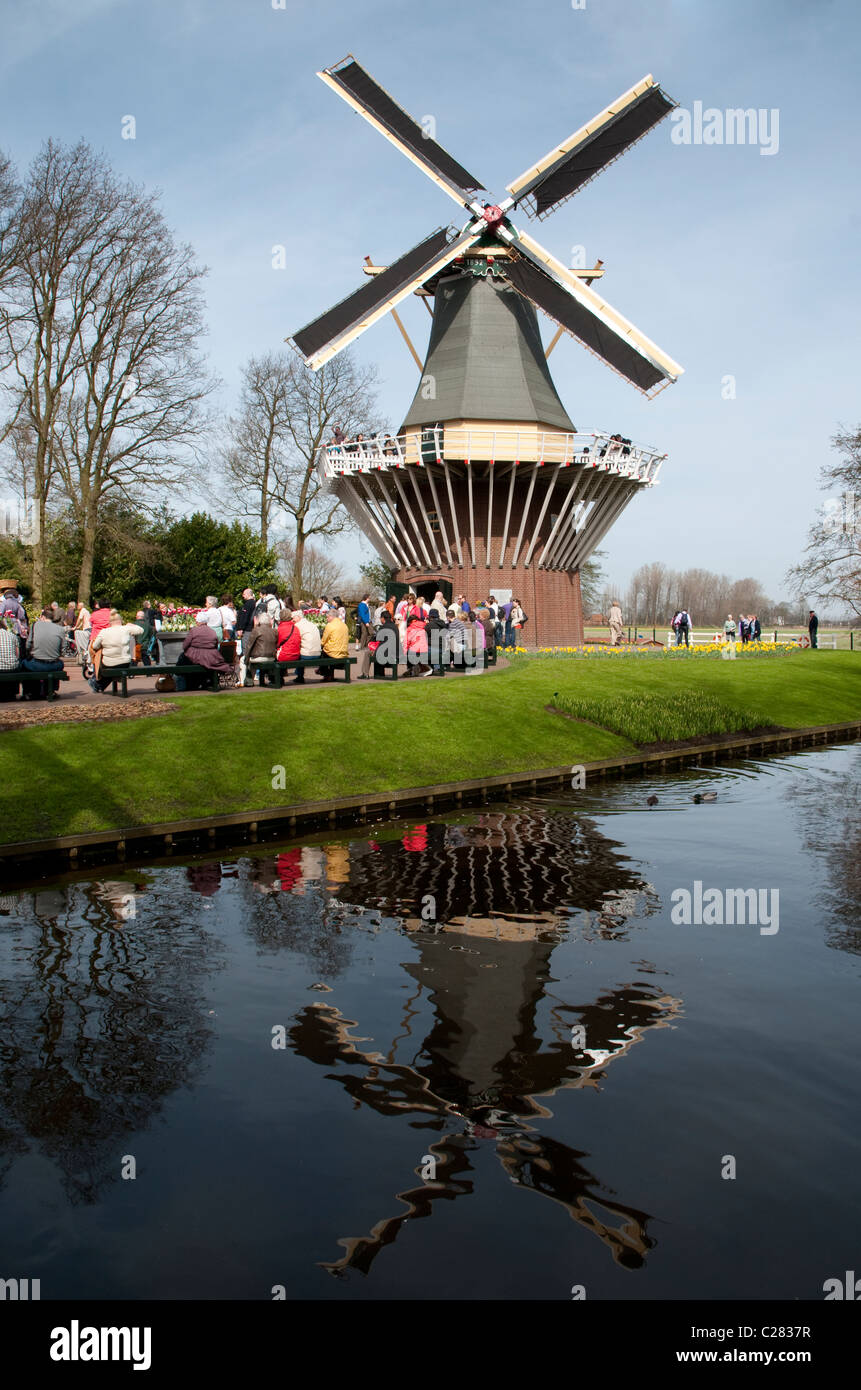 Keukenhof Windmill Stock Photos & Keukenhof Windmill Stock Images - Alamy