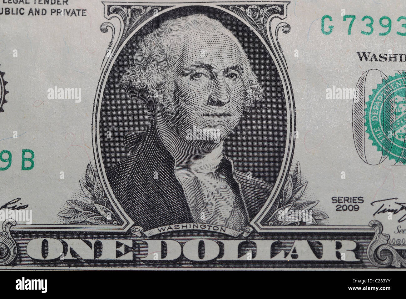 Funny George Washington Dollar Bill