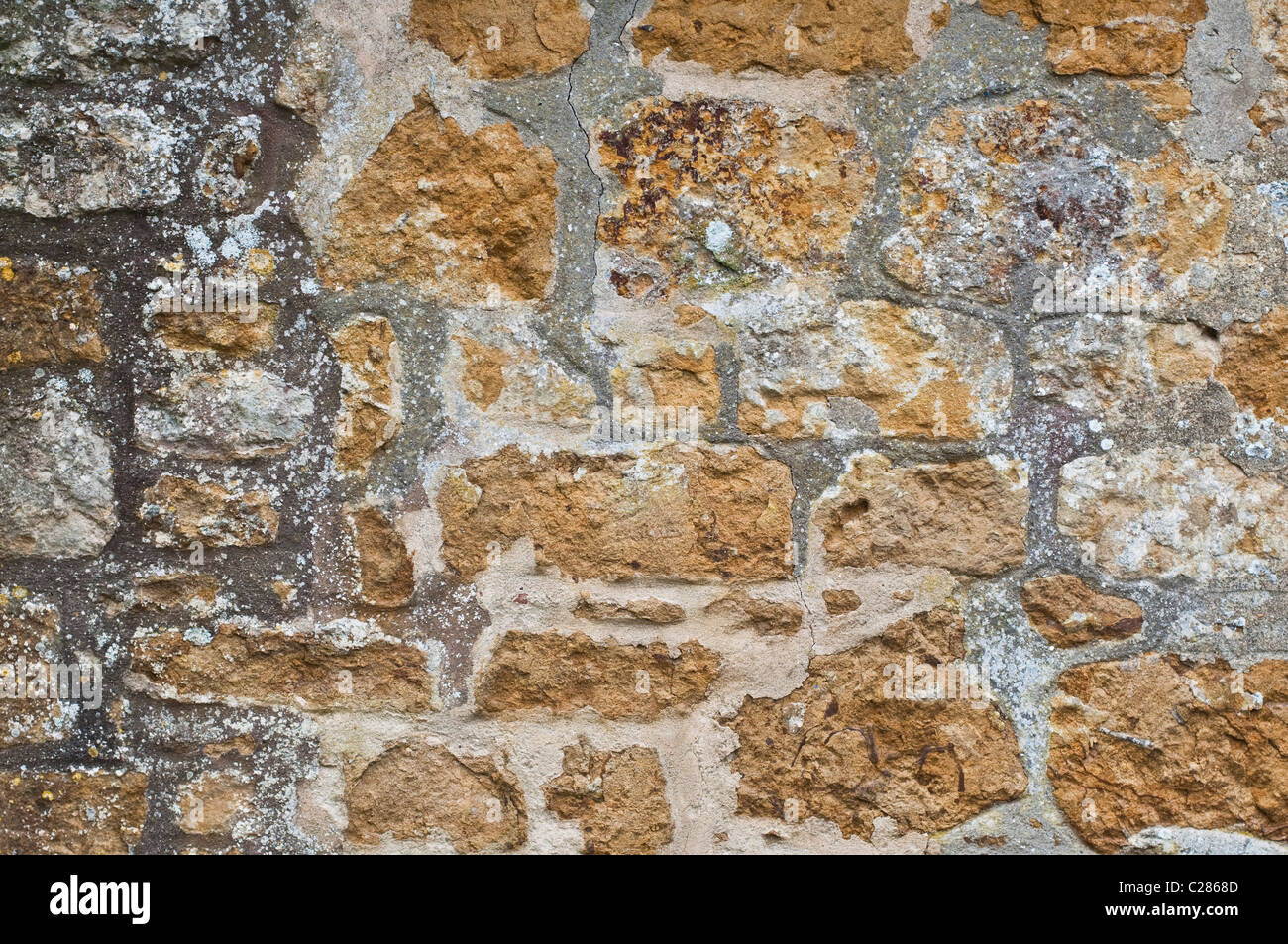 The texture of a stone masonry wall in England, UK Stock Photo - Alamy