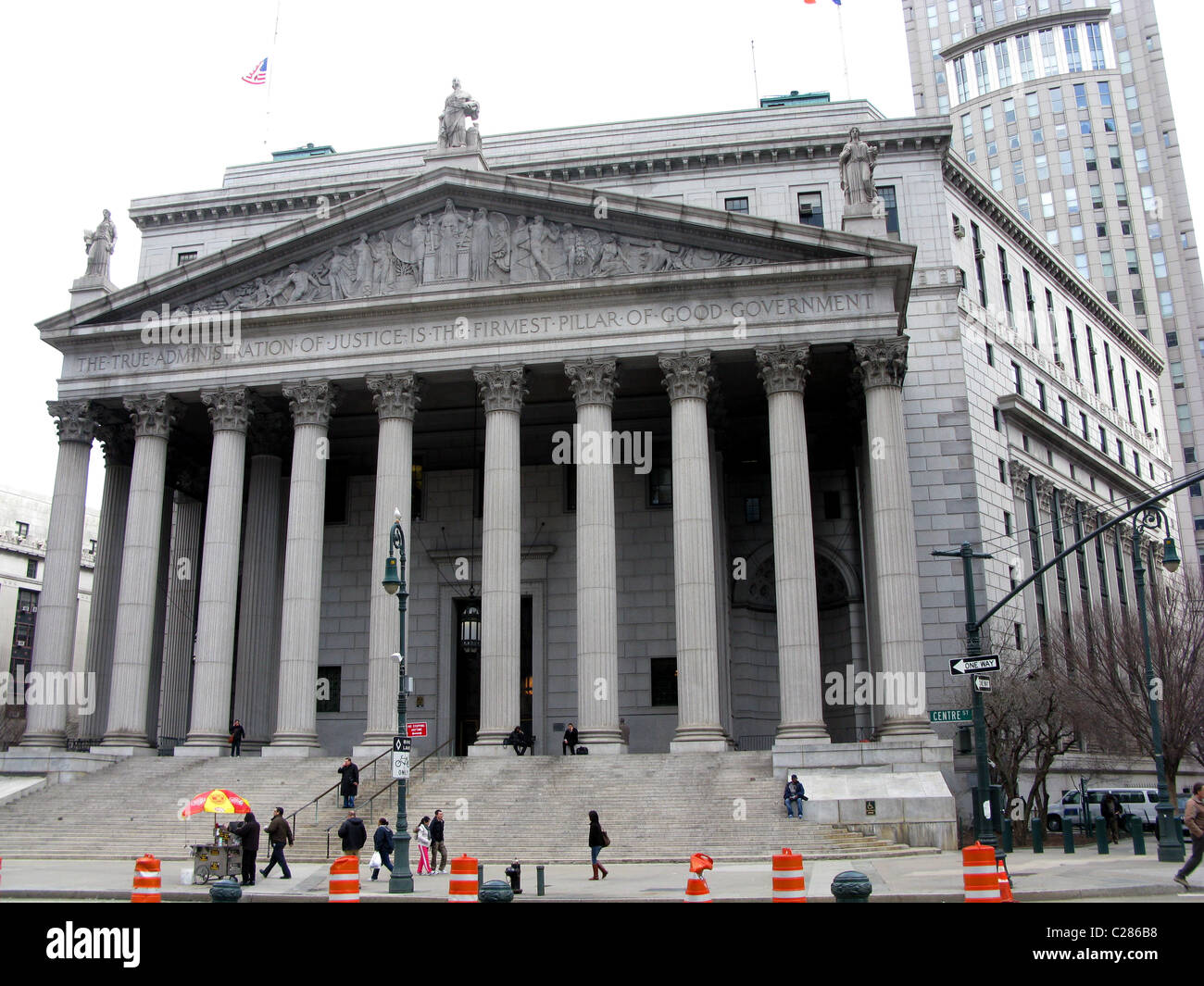 Lower manhattan court hi-res stock photography and images - Alamy