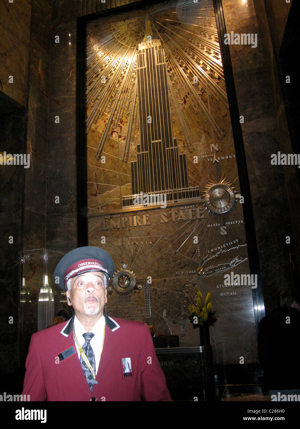 Empire state building interior hi-res stock photography and images - Alamy