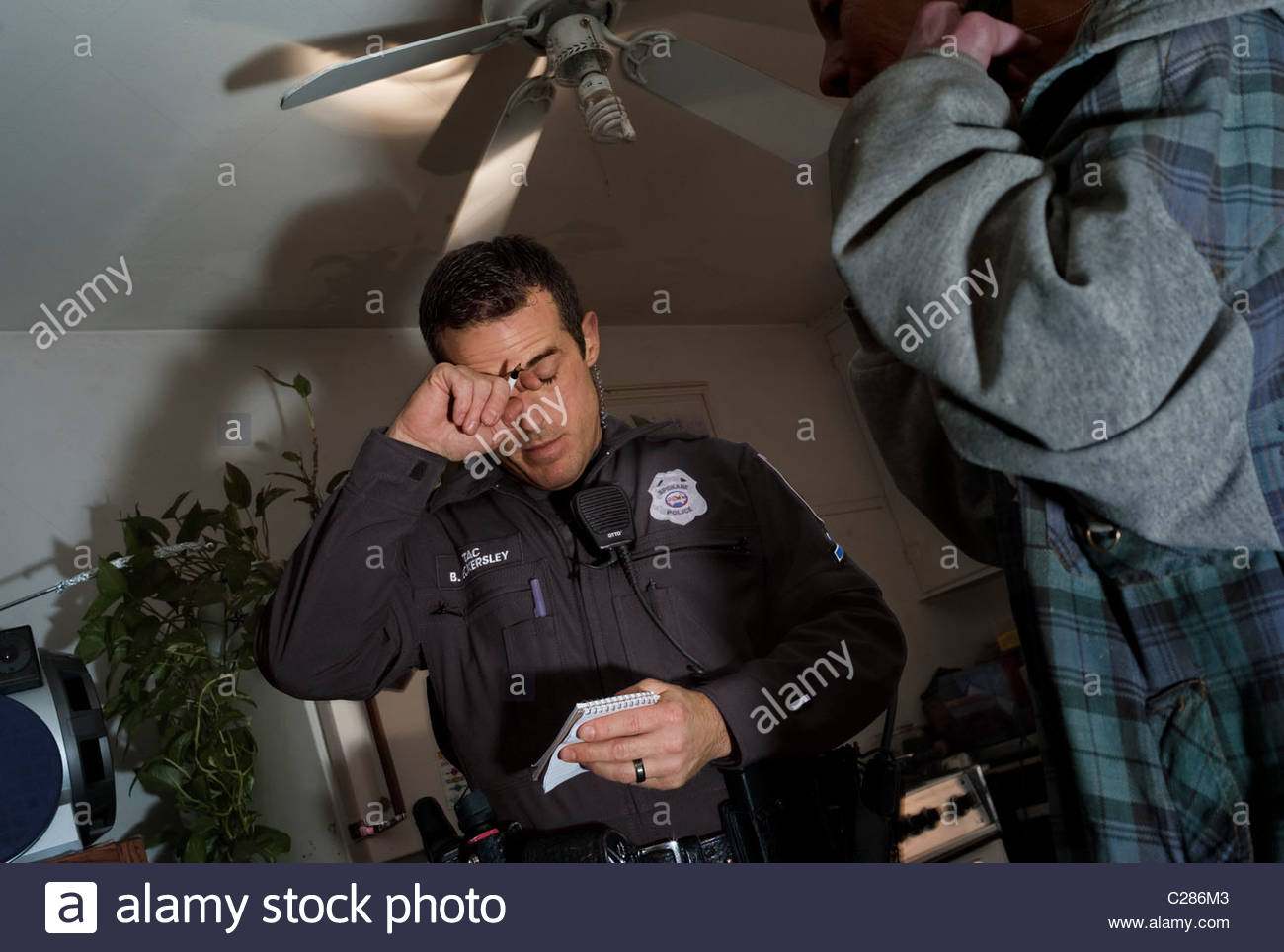 Tired Police Officer Stock Photos & Tired Police Officer Stock Images ...
