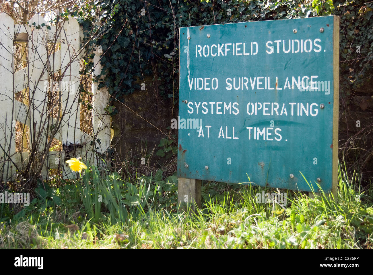 Rockfield studios entrance hi-res stock photography and images - Alamy