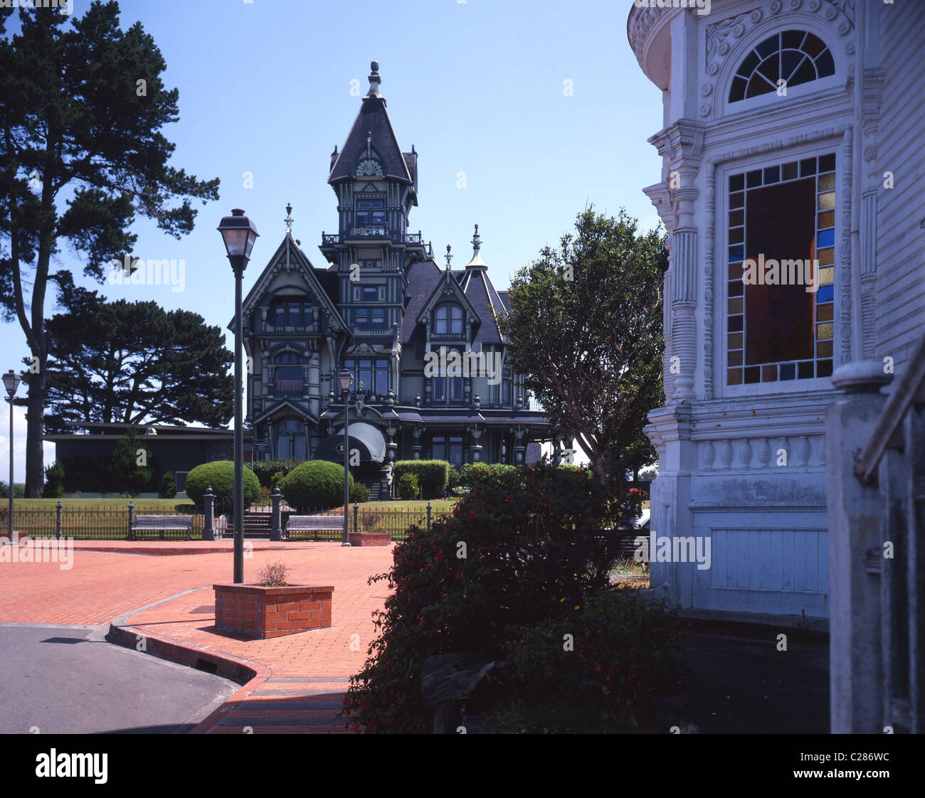 The Carson Mansion, CA Stock Photo - Alamy