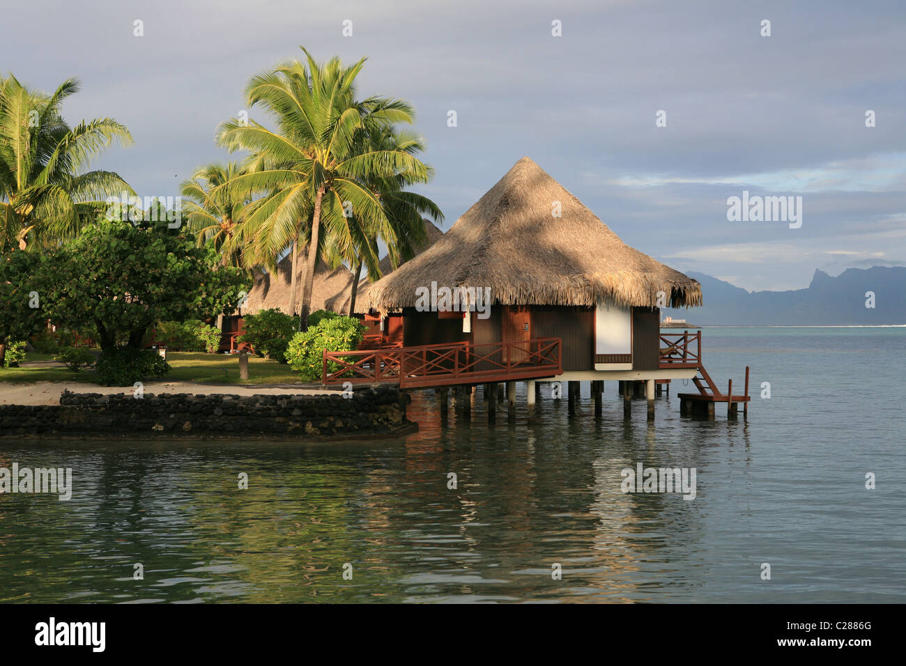 Tahiti volcano hi-res stock photography and images - Alamy