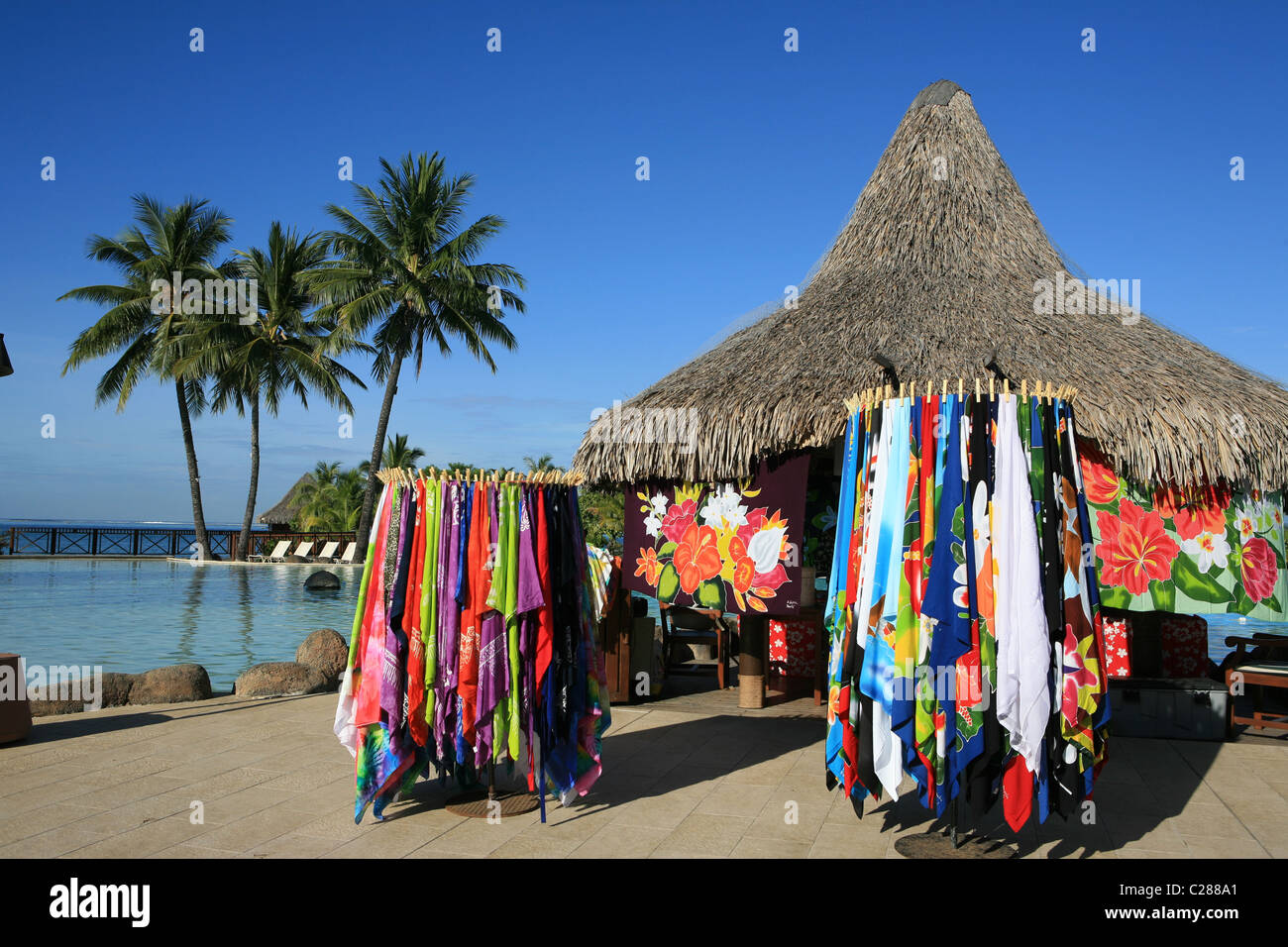 Tahiti volcano hi-res stock photography and images - Alamy