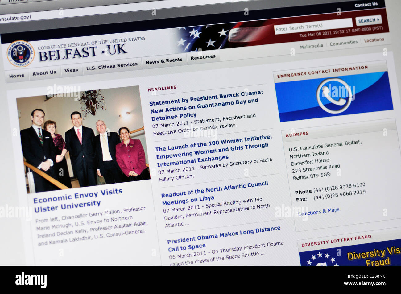 Us embassy ireland hi-res stock photography and images - Alamy