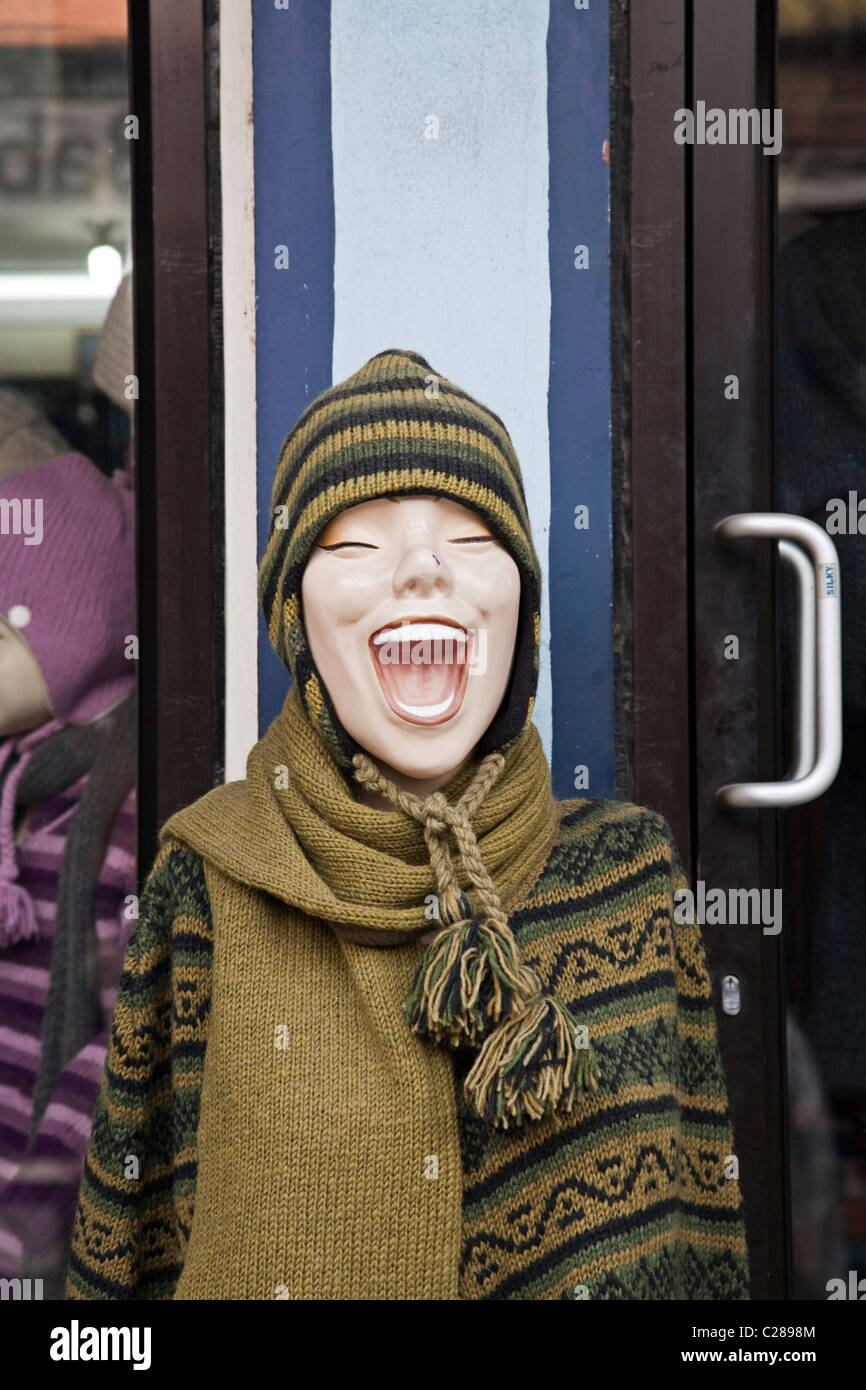 Clothing dummy laughing. Kathmandu, Nepal Stock Photo - Alamy