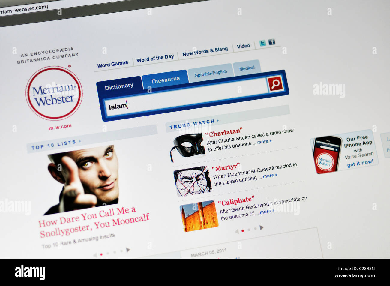 Merriam Webster High Resolution Stock Photography and Images - Alamy