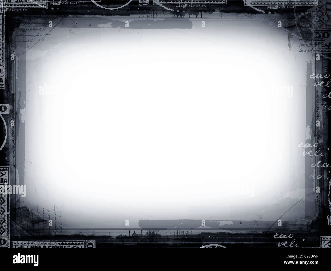 Grunge Frame Distressed Grunge Texture .Large Arty Style Artistic ...