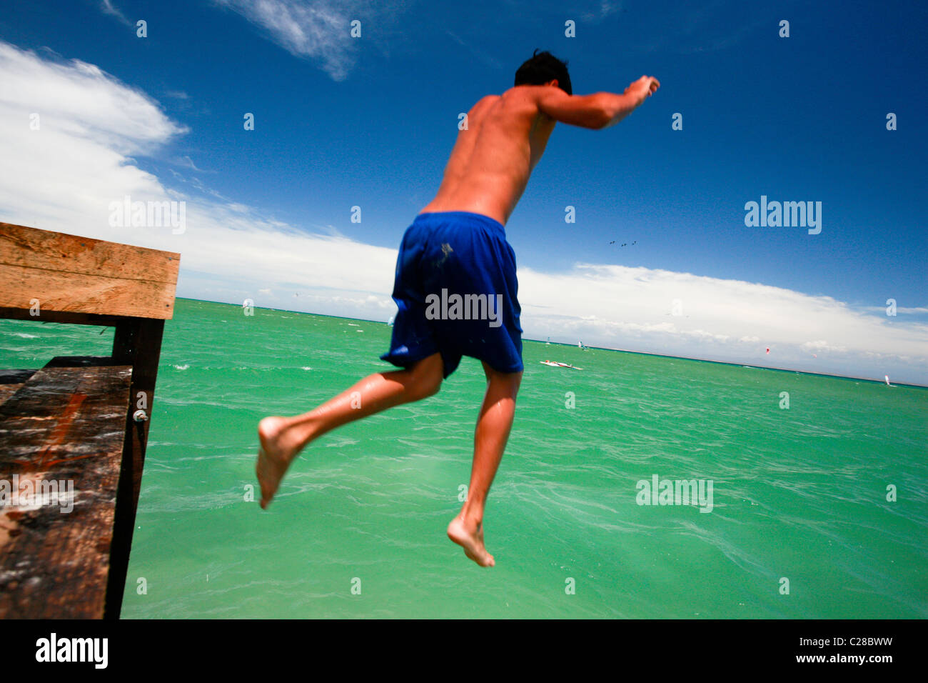 El Yaque Beach Margarita Island Venezuela Stock Photo - Alamy