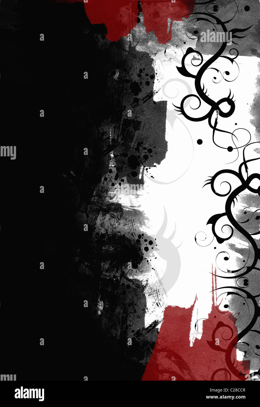 Grunge textured abstract graphic background - collage Stock Photo - Alamy