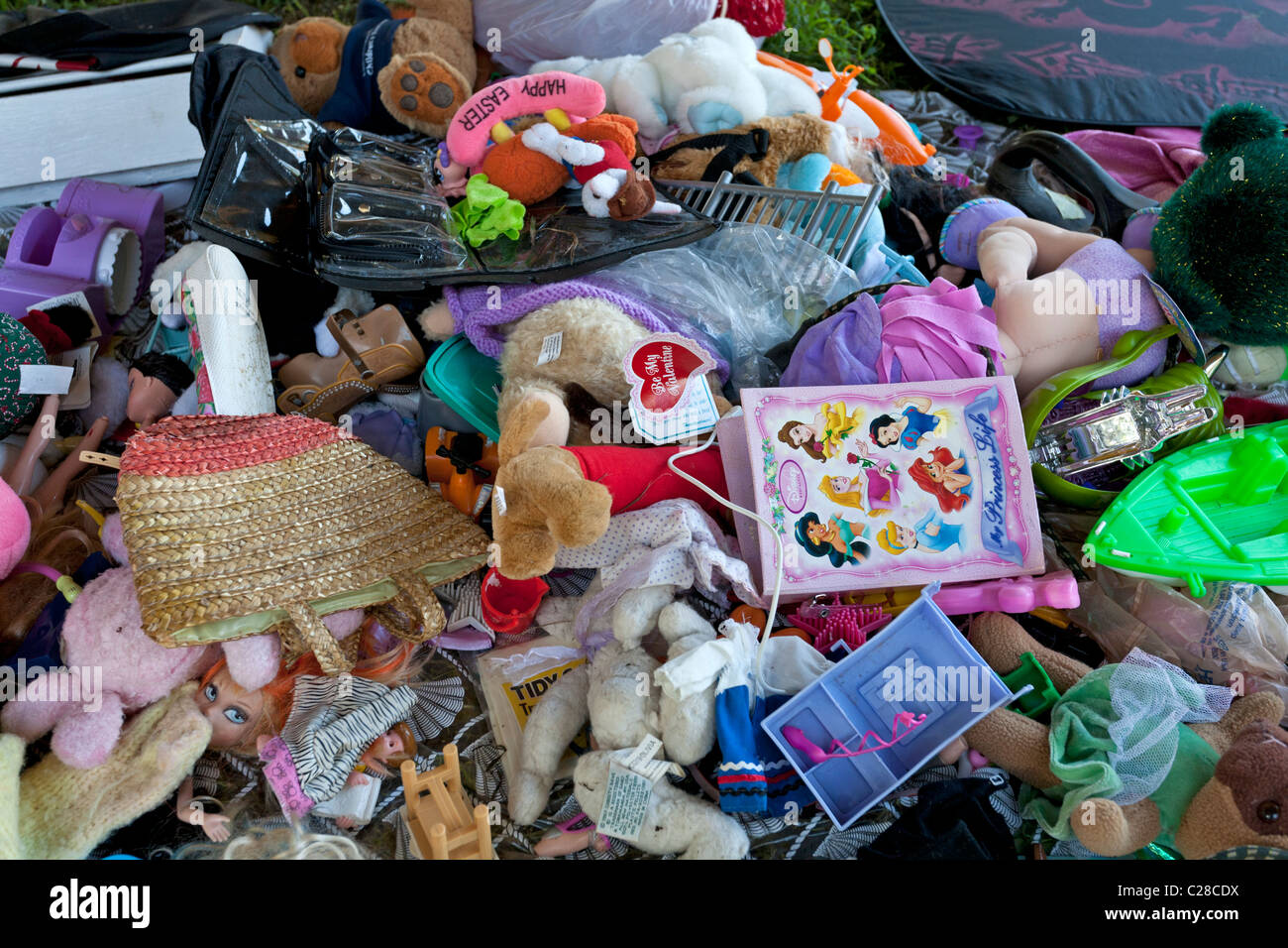Pile of discarded toys Stock Photo - Alamy