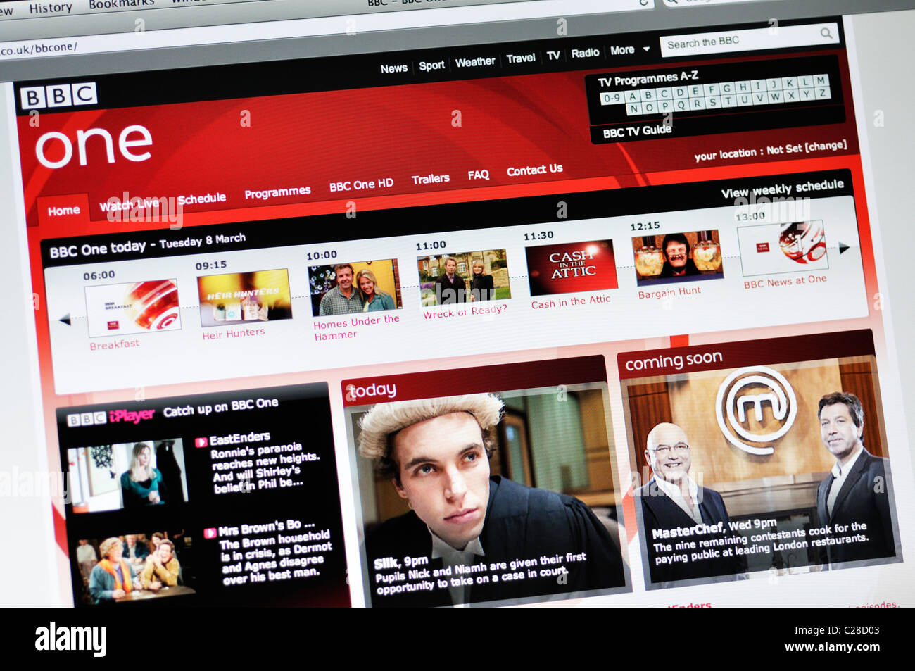 BBC online news website Stock Photo - Alamy