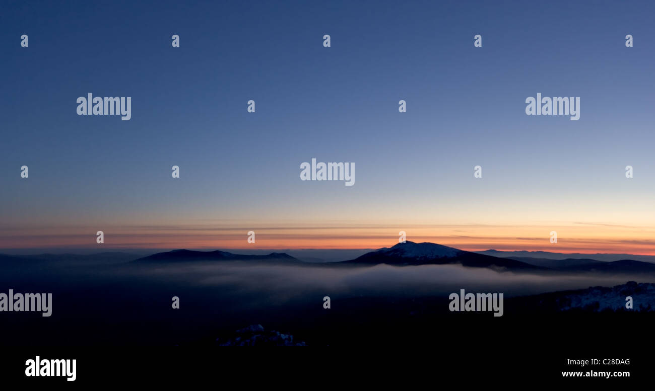 Siberia taiga sunset hi-res stock photography and images - Alamy