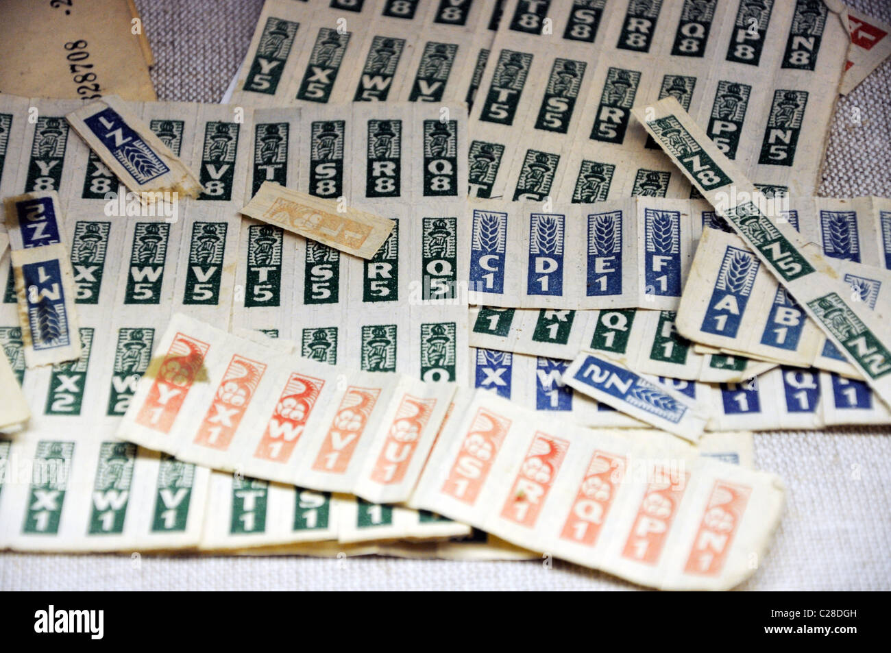 World war ii ration stamp hi-res stock photography and images - Alamy