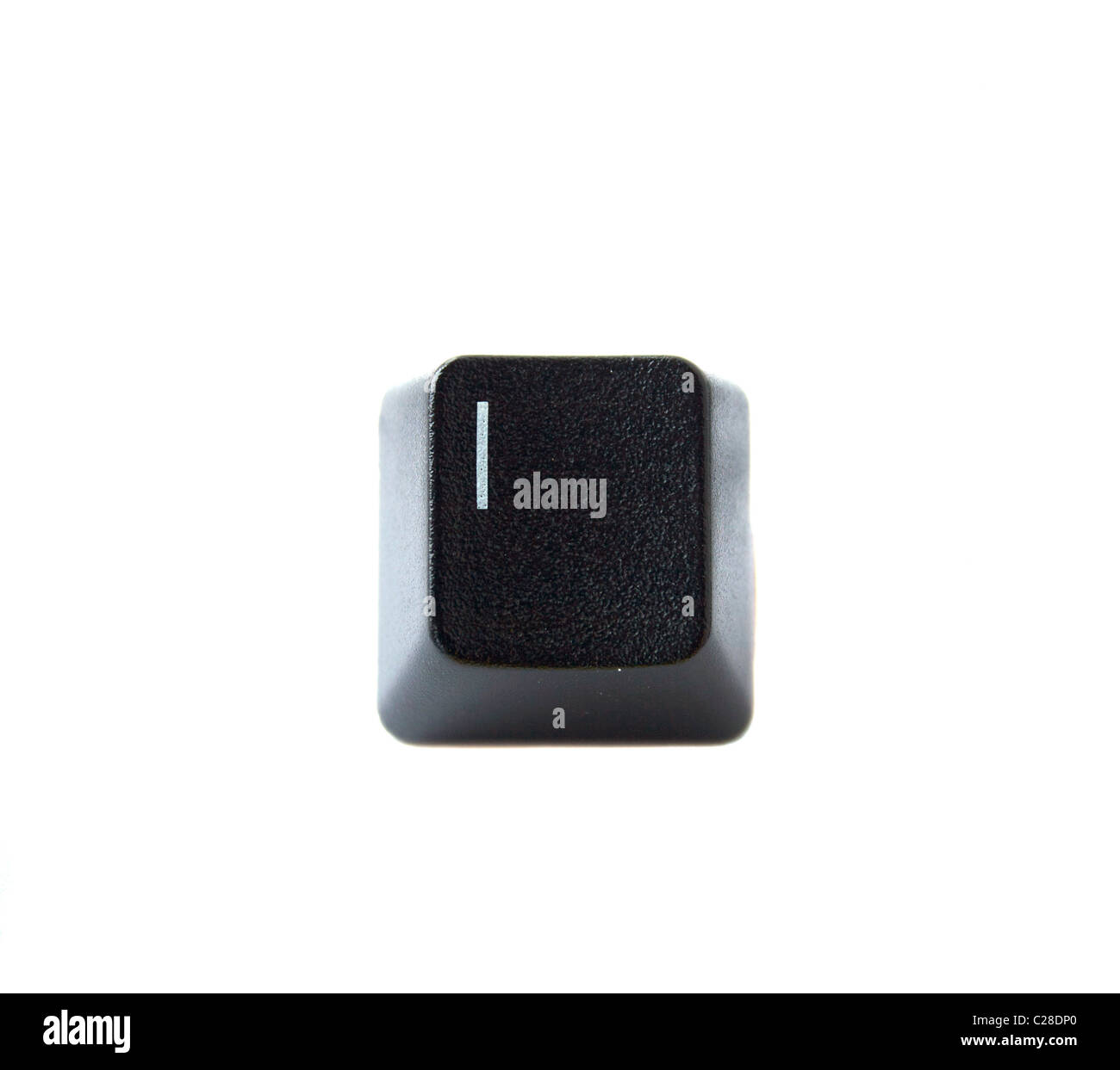 The Letter I From a Black Computer Keyboard Stock Photo - Alamy