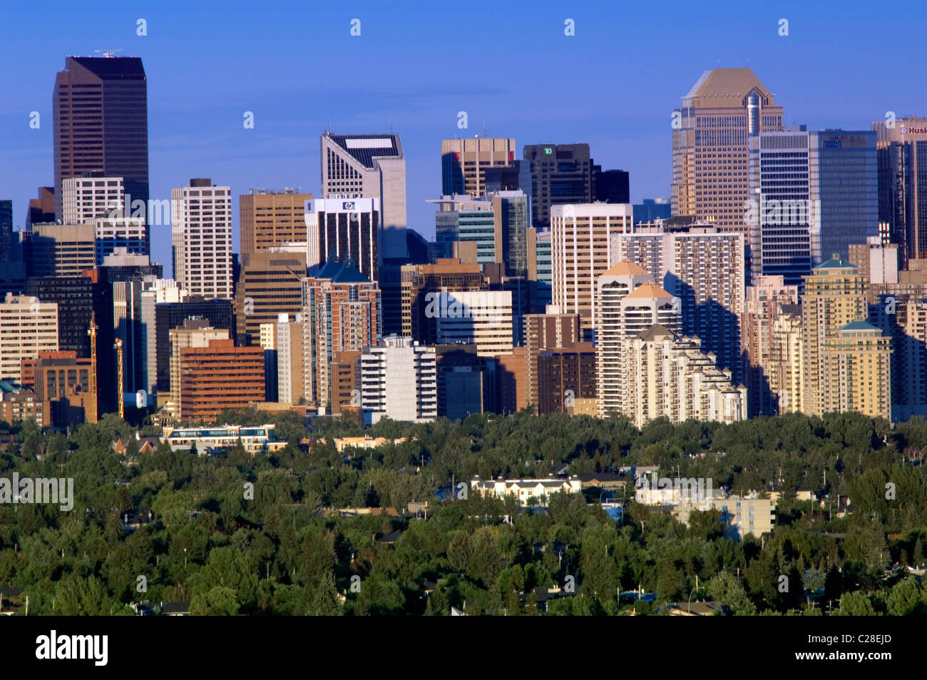 City of calgary skyline hi-res stock photography and images - Alamy