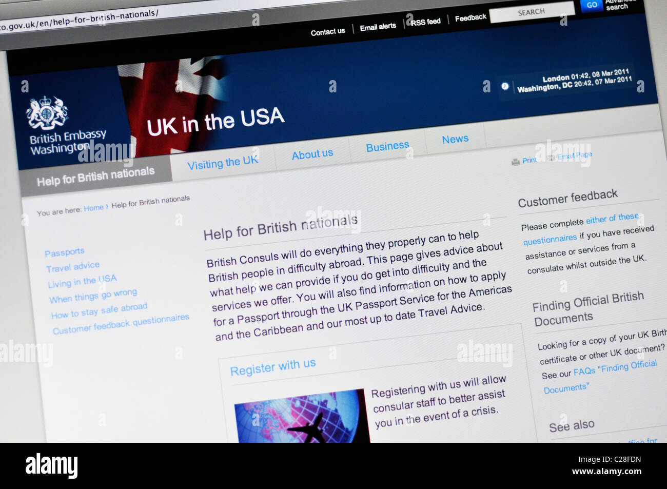 British embassy hi-res stock photography and images - Alamy