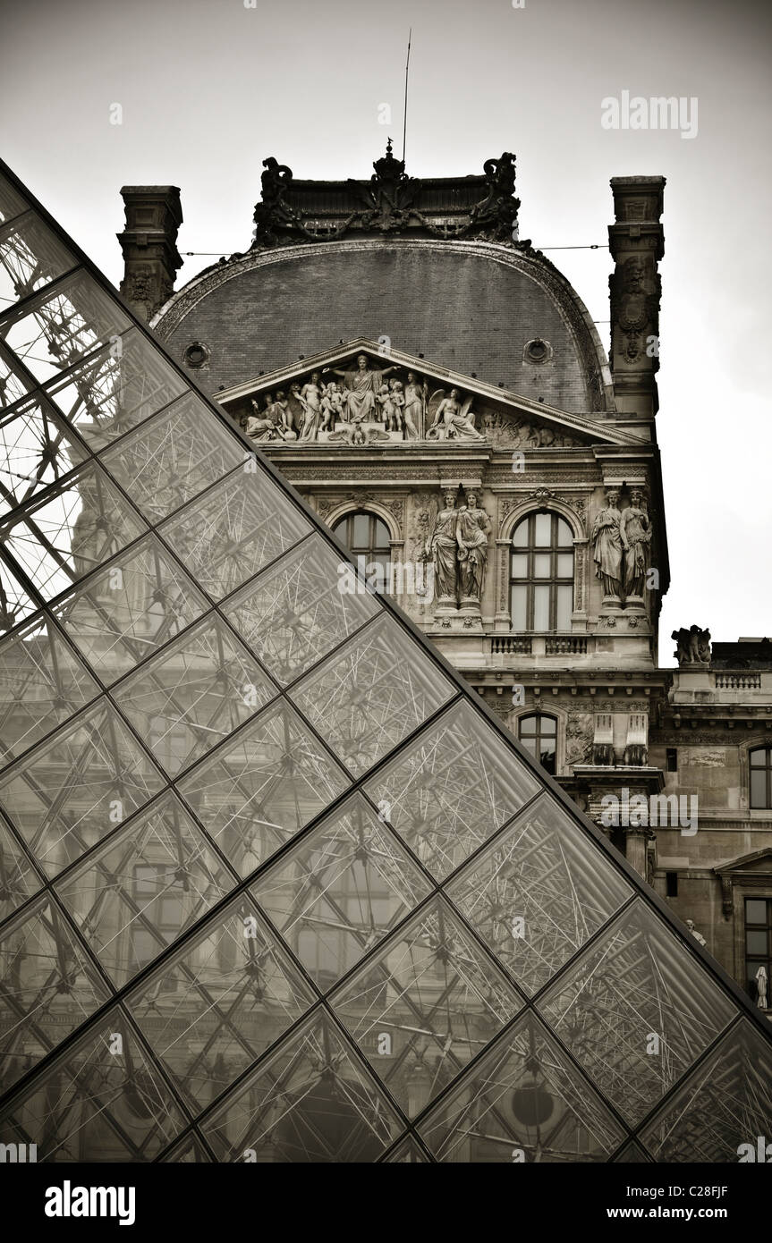Louvre art old museum hi-res stock photography and images - Alamy