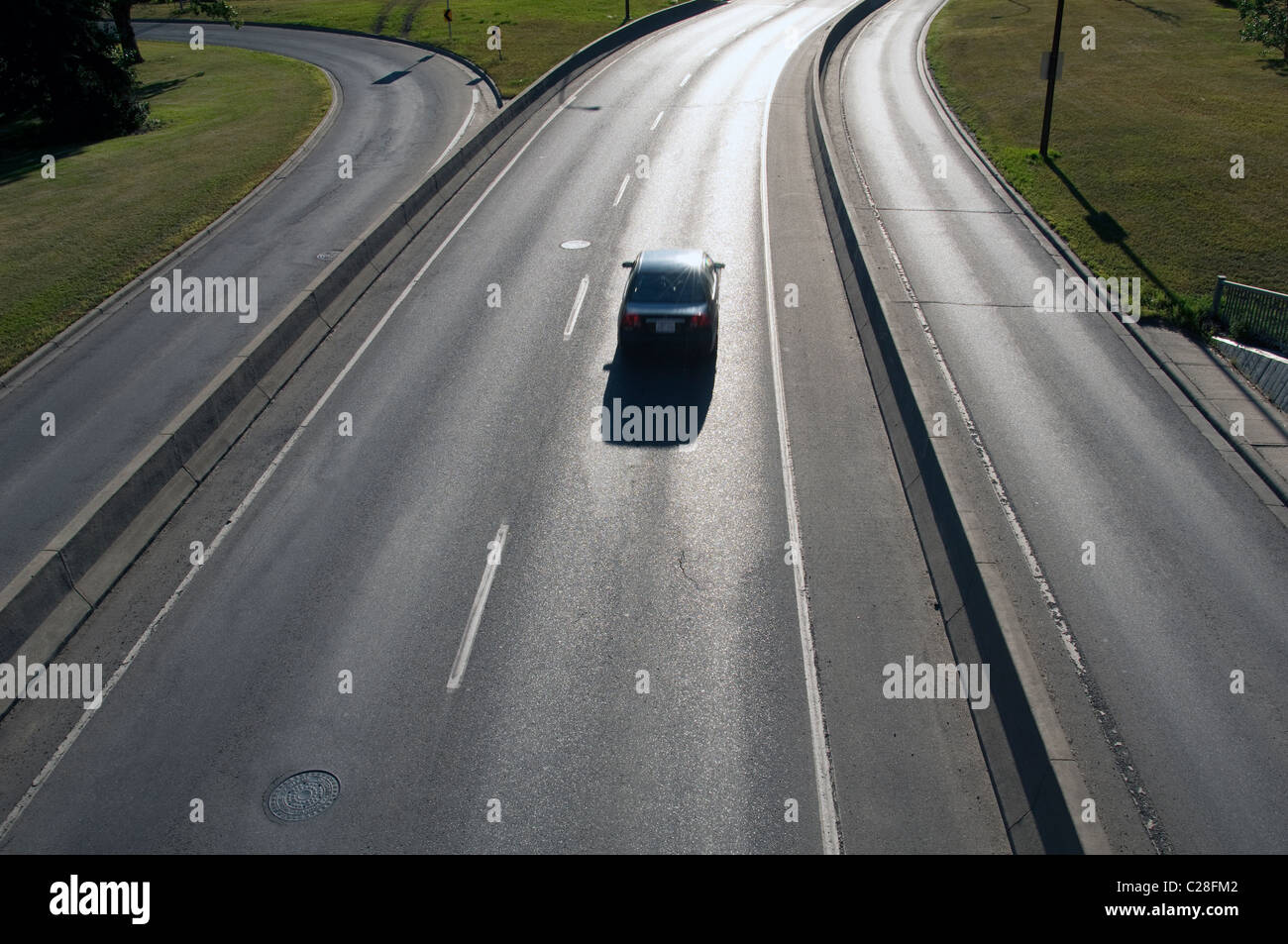 Canada traffic highway hi-res stock photography and images - Alamy