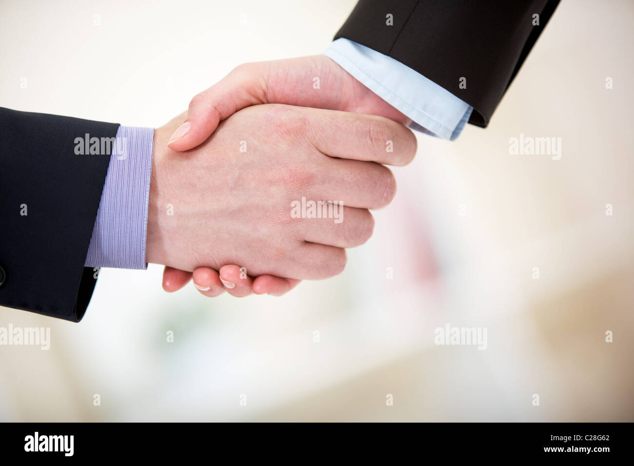 Image of handshaking of business partners Stock Photo - Alamy
