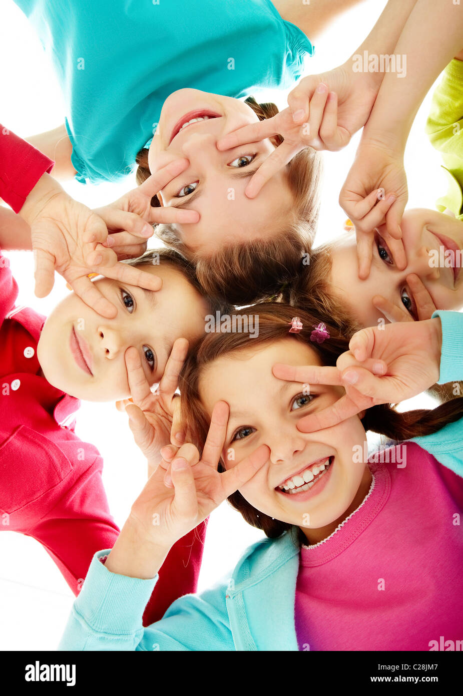 Photo of happy children having a fun Stock Photo - Alamy