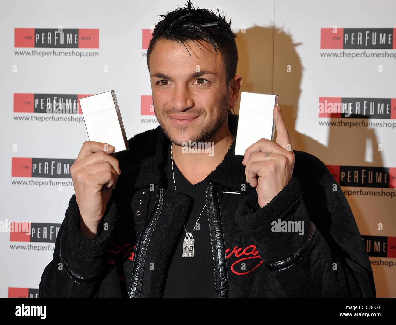 Peter Andre launches his latest fragrance 'Unconditional' at The ...