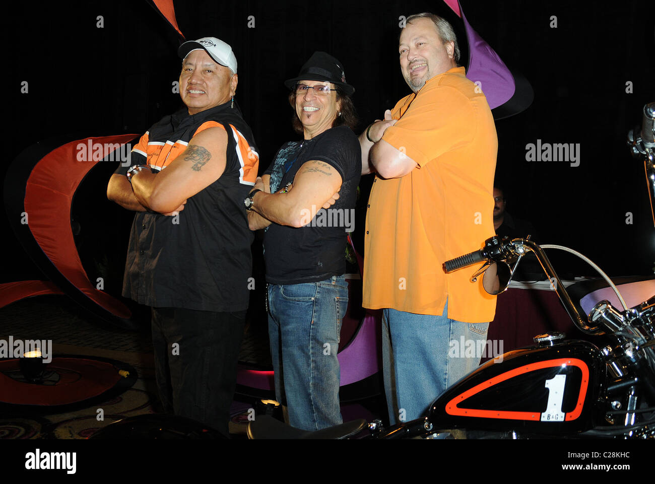 Max Osceola, Richie Supa and Jeff Cheeks The 2009 Biker Bash fundraiser ...