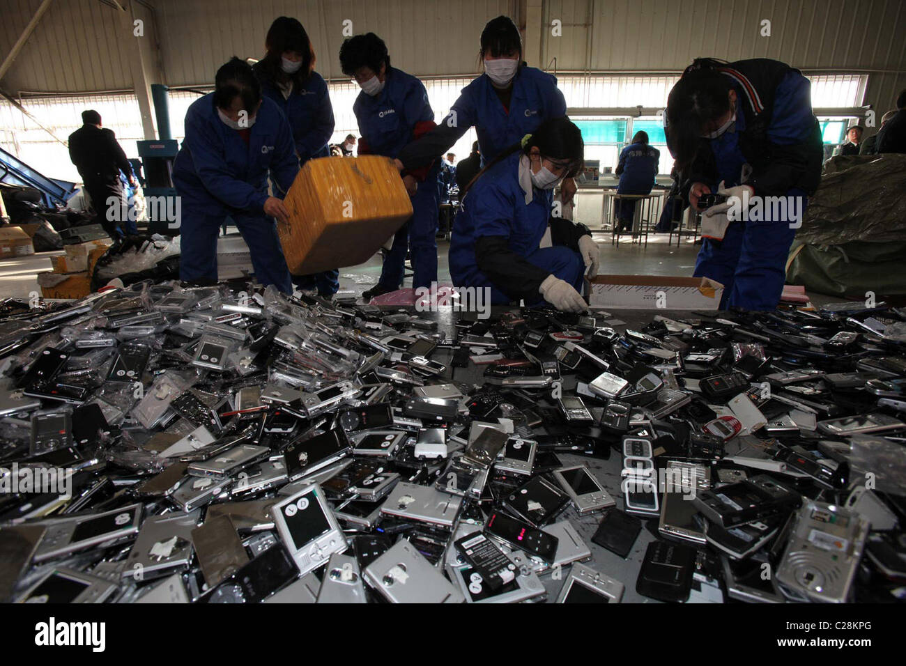 FAKE GOODS SEIZED IN CRACKDOWN Thousands of fake phones and footwear ...