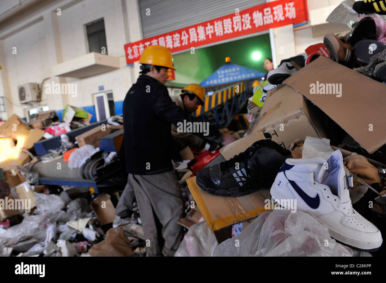 FAKE GOODS SEIZED IN CRACKDOWN Thousands of fake phones and footwear ...
