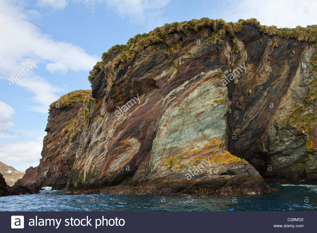 Rock formations on a fault zone Stock Photo - Alamy