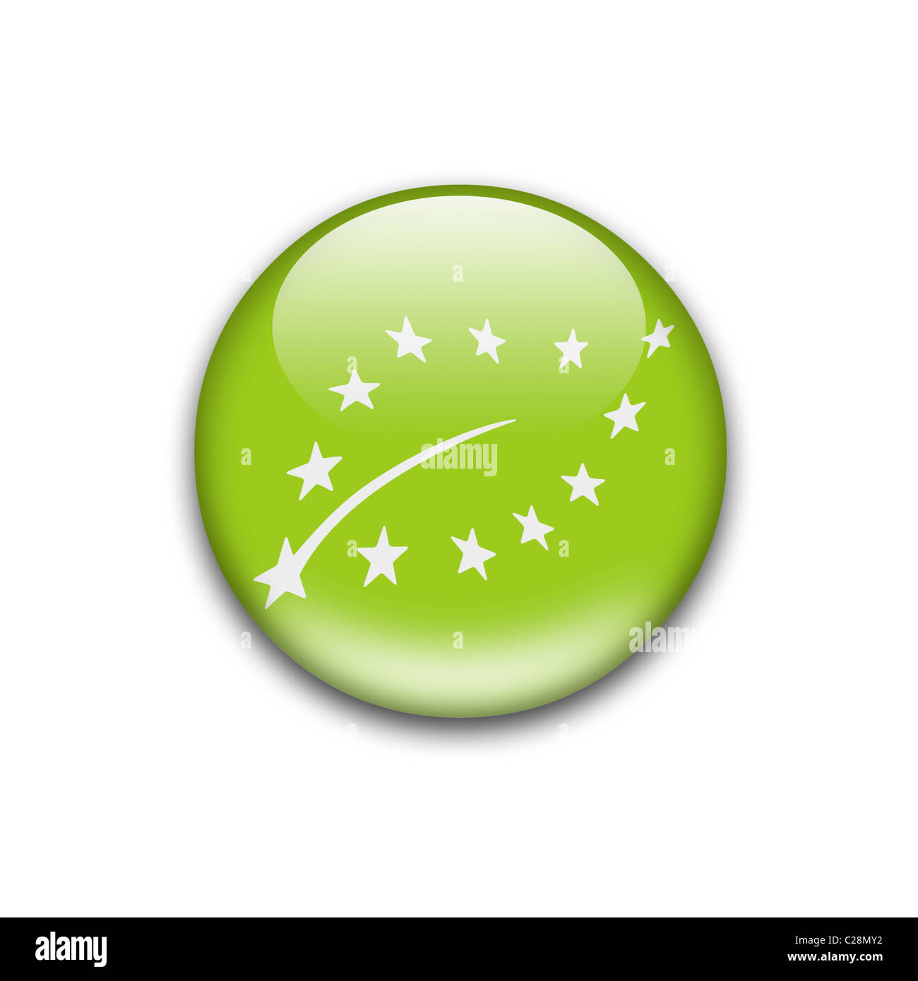 Euro leaf logo hi-res stock photography and images - Alamy