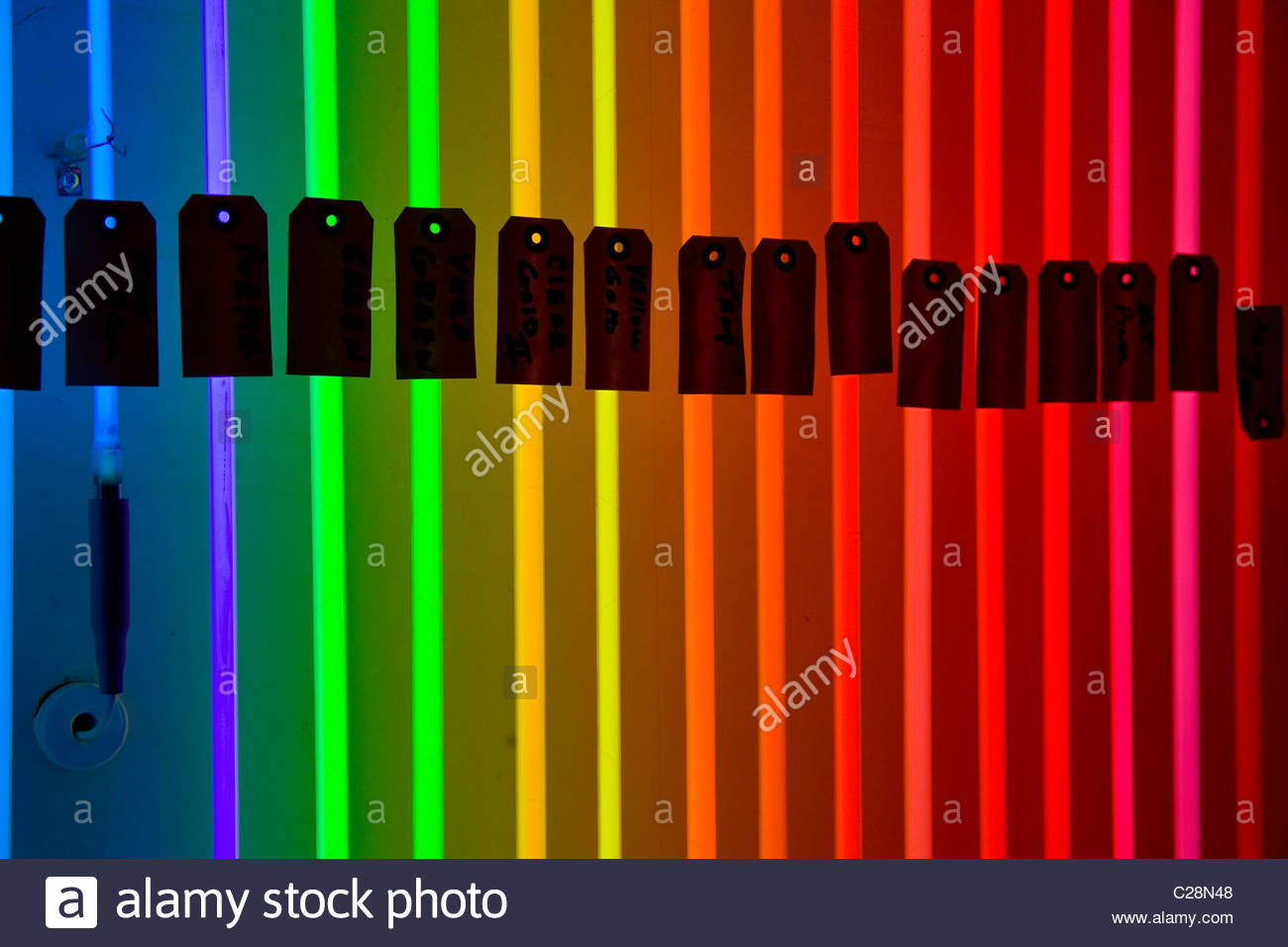 Neon Tubes Stock Photos & Neon Tubes Stock Images - Alamy