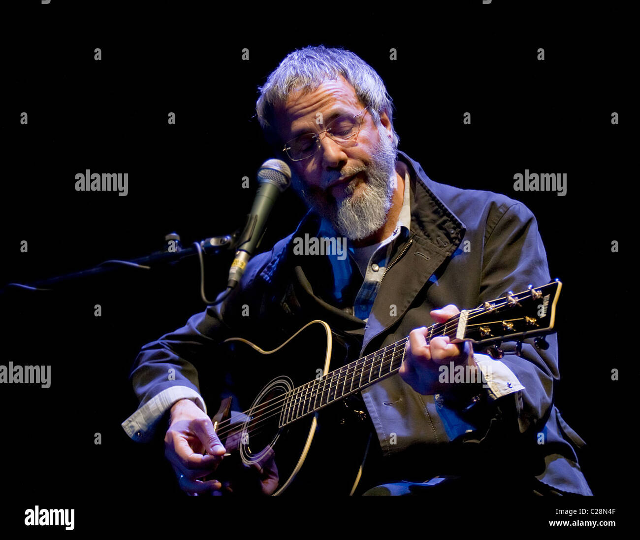 Yusuf Islam aka Cat Stevens performing at Liverpool Echo Arena ...