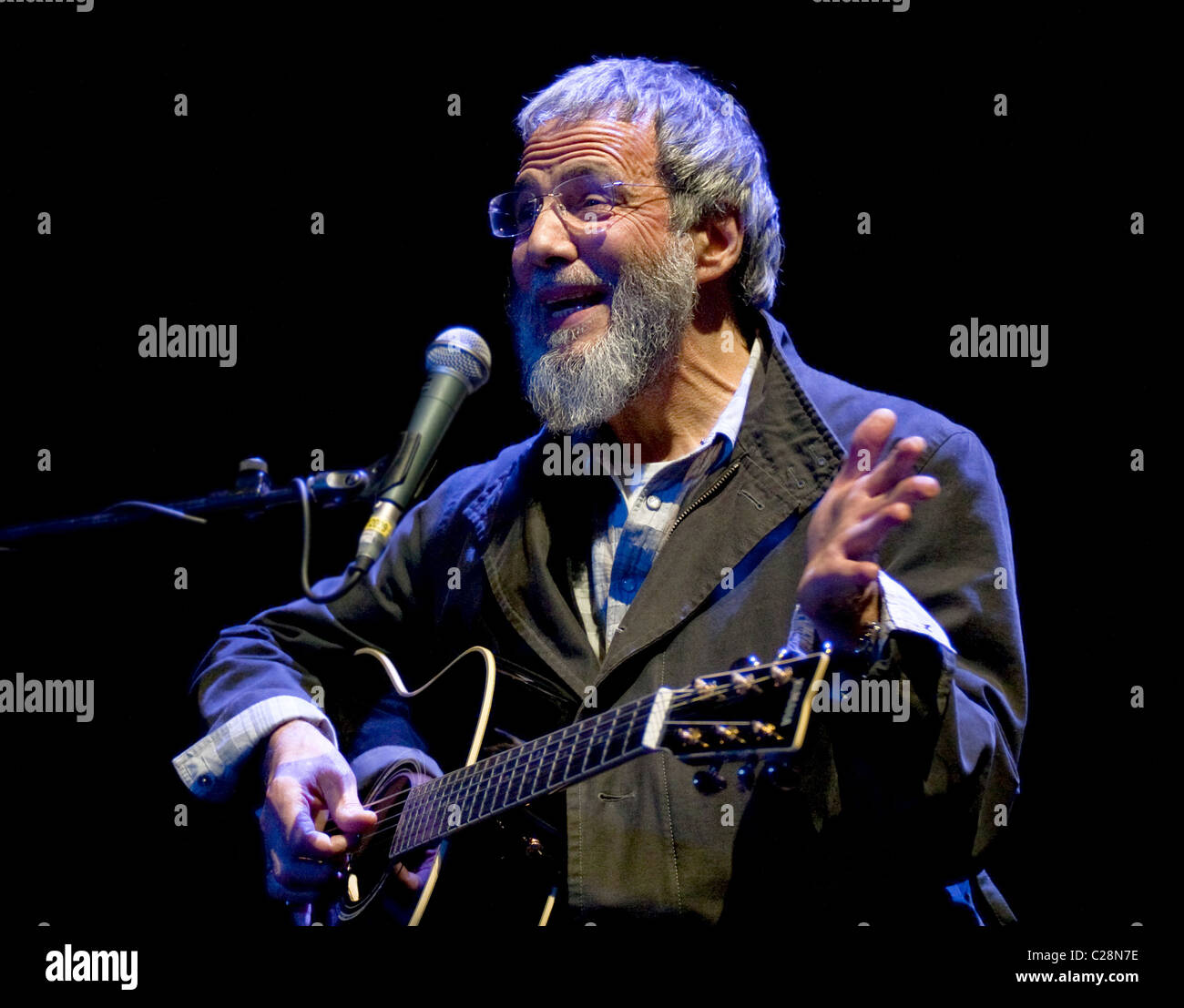 Yusuf Islam aka Cat Stevens performing at Liverpool Echo Arena ...