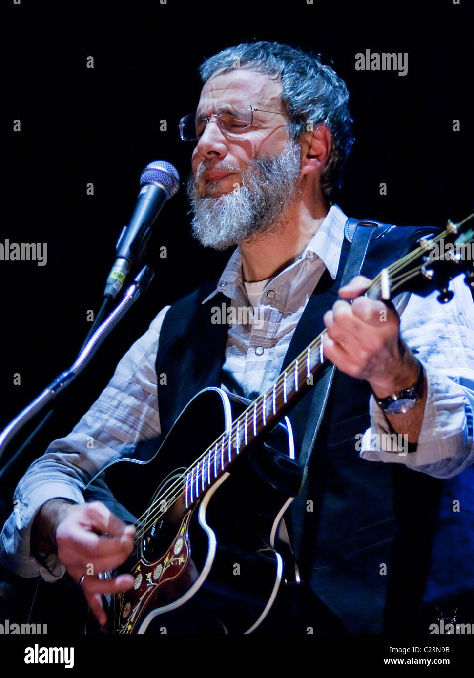 Yusuf Islam aka Cat Stevens performing at Liverpool Echo Arena ...