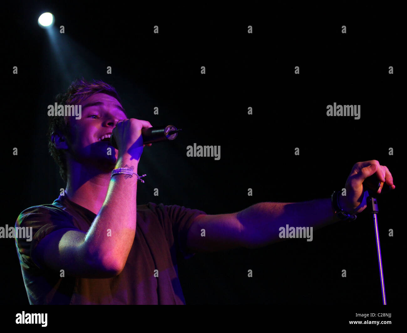Lloyd Daniels performing live on stage at G-A-Y Heaven. London, England ...
