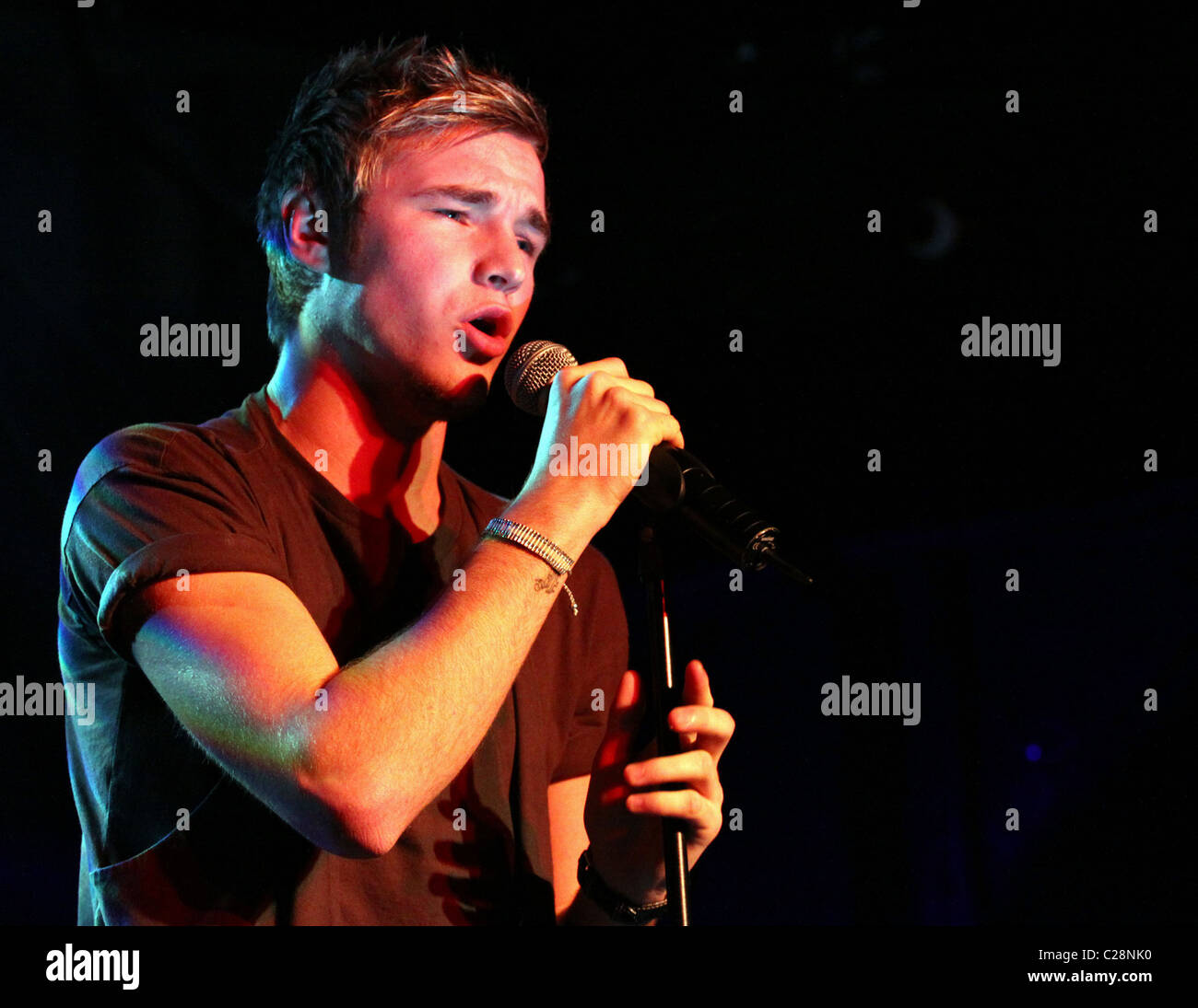 Lloyd Daniels performing live on stage at G-A-Y Heaven. London, England ...